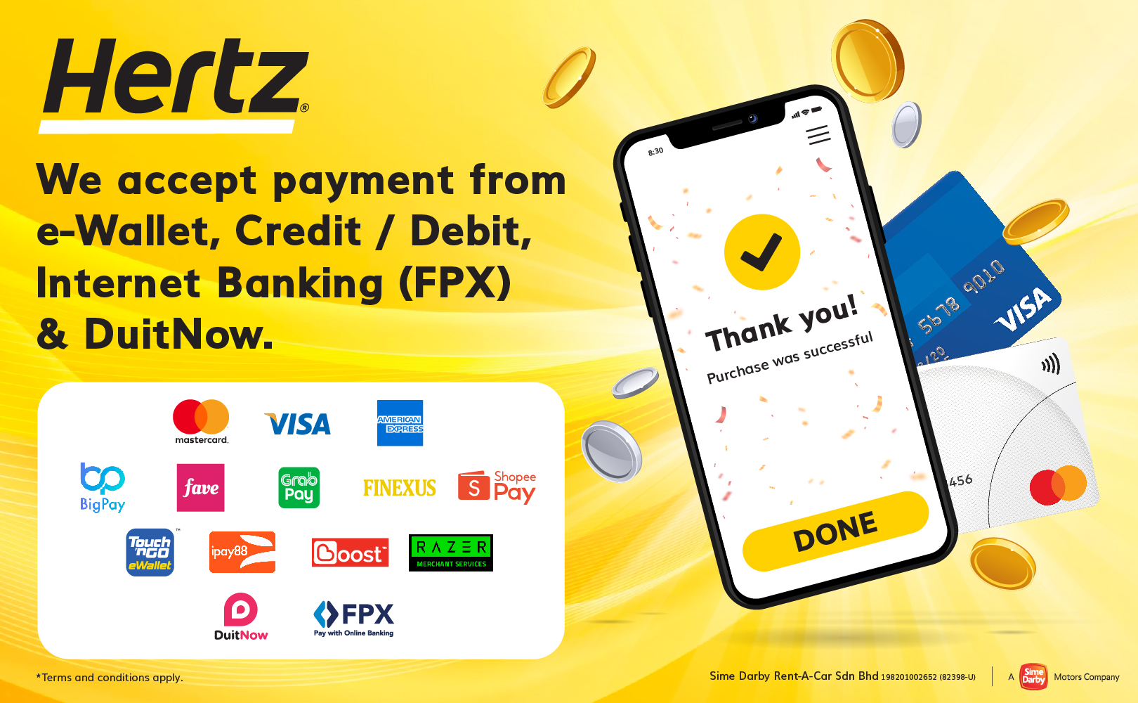 Hertz Malaysia | Car Rental in Malaysia for All Vehicles & EV